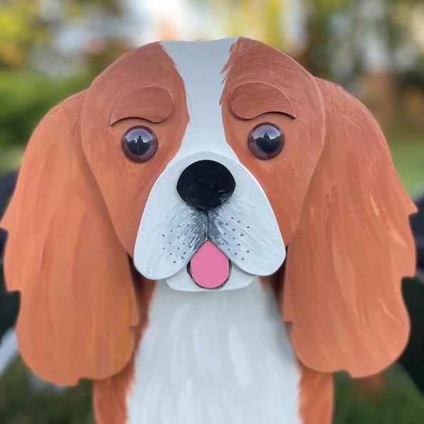 Cavalier King Charles Spaniel Flower Pot – Cafmelo