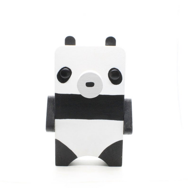 Duke-Handmade Panda Wearing Eyeglasses – Cafmelo